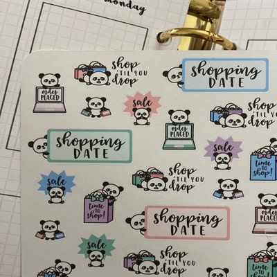 All the Hand-lettering Stickering Refill Pack 8 Mini Sheets - Etsy