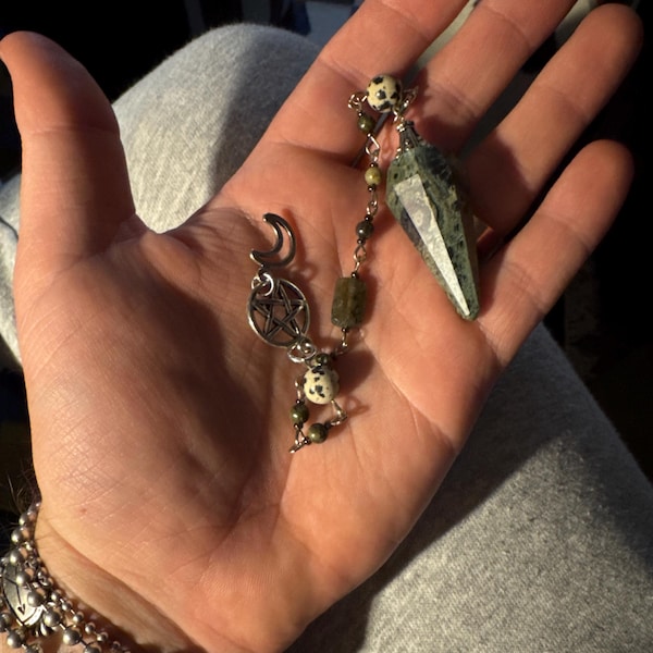 Pocket Pendulum - Dowsing , Crystal , Divination Tool , Spiritual Tool ...