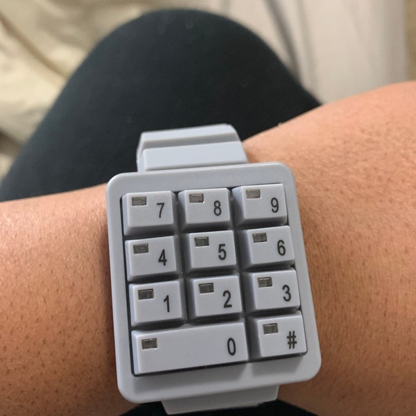 Morse Code Sound and Morse Code LED Blinking Watch Custom Your Radio Ham Call Sign or Custom ...