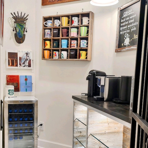 Kitchen Bath Cubby - Choose From 31 Custom Sizes - Storage for Coffee ...