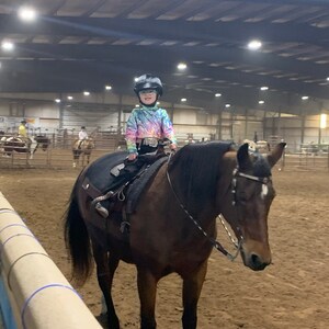Leadline Set Colors Zip Shirt Collar Western Pleasure Rail | Etsy