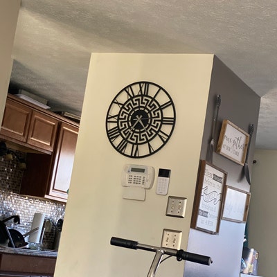 Custom Wall Clock From Your Logo, Personalized Metal Wall Art, Office ...