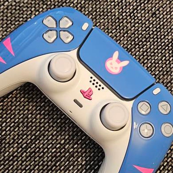 Custom Playstation 5 PS5 Dualsense Controller Overwatch D.VA DVA - Etsy