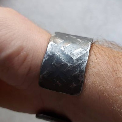 Hand Forged Iron Ring - Etsy