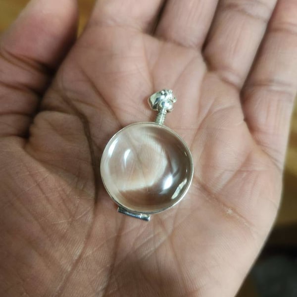 New Fillable Gold Locket Hexagon Locket Beehive Glass Locket Gems Gold ...