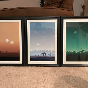 Jedi Code VS Sith Code Inspired Poster Set Print 338 Home Decor - Etsy