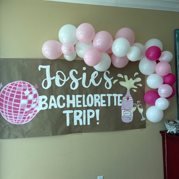Custom Love Shack Fancy Brown Paper Banner - Etsy