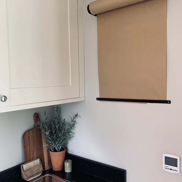 Wall Mounted Studio Paper Roller - Butcher Paper Roll Holder - Kraft ...