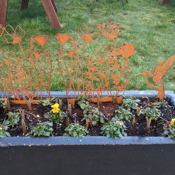 Metal Seagull Garden Art Outdoor Ornament Sculpture - Etsy