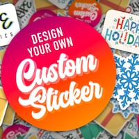 MULTIPLE STICKER Mockup, Sticker Pile Mockup, Professional Photoshop ...