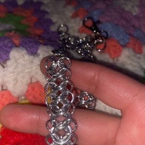 Silver Scalemail Chainmail Harness Shoulder Pauldrons Shroud - Etsy