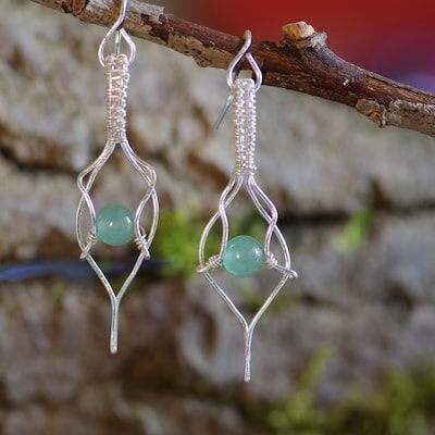 Wirearttutorials Velvet Tulip Earrings Wire Wrap Tutorial, Weaving ...