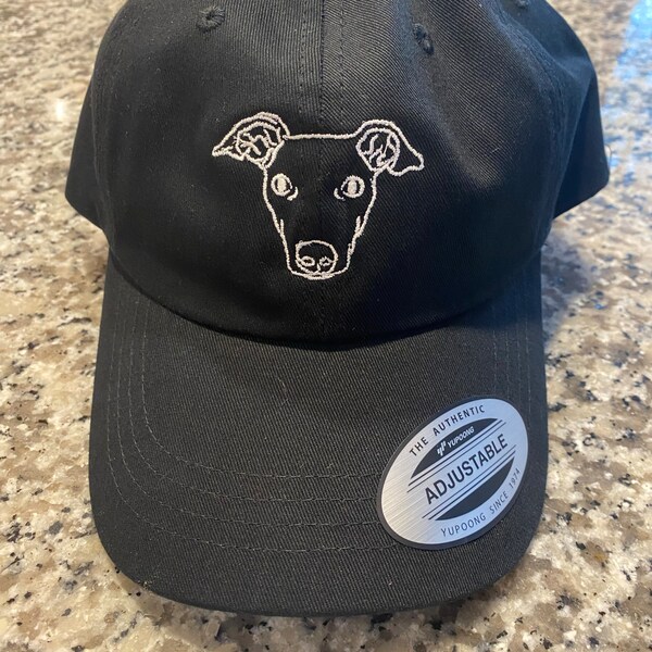 Custom EMBROIDERED Pet Hat Using Pet Photo Personalized Dog Hat Custom ...