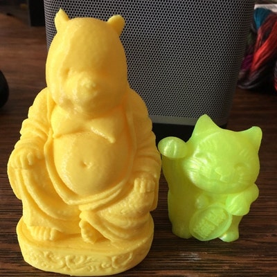 Yellow Winnie the Pooh Inspired Buddha Winnie the Pooh Bear - Etsy