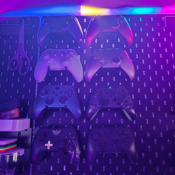 Nintendo Gamecube Controller Mount Display for IKEA Skadis and Uppspel ...