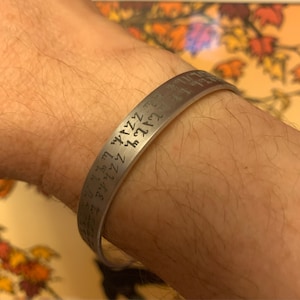 Theban Alphabet Bracelet Witches Alphabet the Runes of Honorius Spell ...