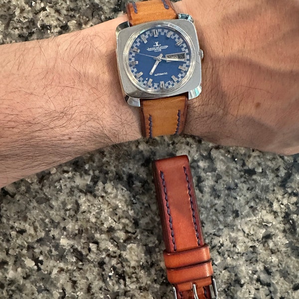 Handmade Vintage Watch Strap 18mm, 19mm, 20mm, 21mm, 22mm, 24mm ...