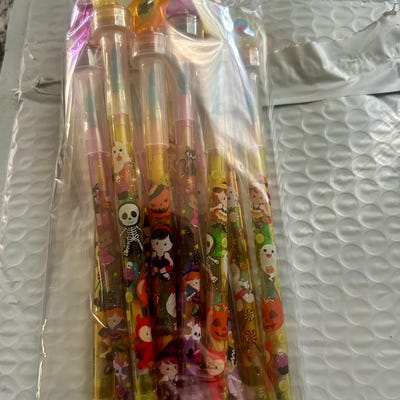 24 Pcs Circus and Carnival Multi Point Pencils - Etsy
