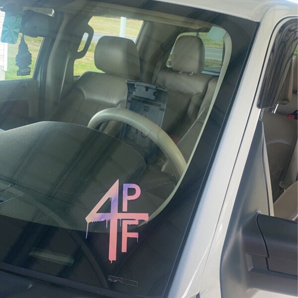 4PF Vinyl Car Decal- Four Pockets Full Car Decal - Etsy