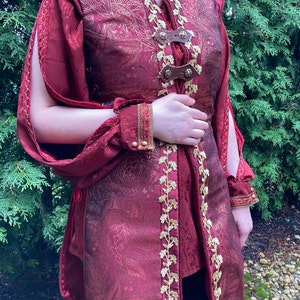 Female Fantasy Tabard Vest With Lacing PDF Pattern for Instant Download ...