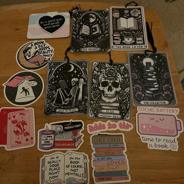 I Tried to Form A Gang but It Turned Into A Book Club Bookmark, Gift ...