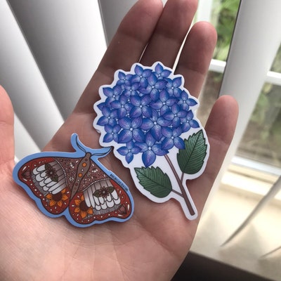 Hydrangea Sticker Stickers for Hydroflask Laptop Stickers Laptop ...