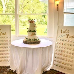 Cupcake Wall With Stand Holds 18-54 Cupcakes Cupcake Theme | Etsy