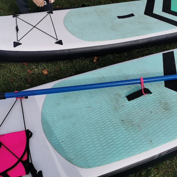 SUP Paddle Clip Set With Karabiners, Paddleboard Accessory - Etsy