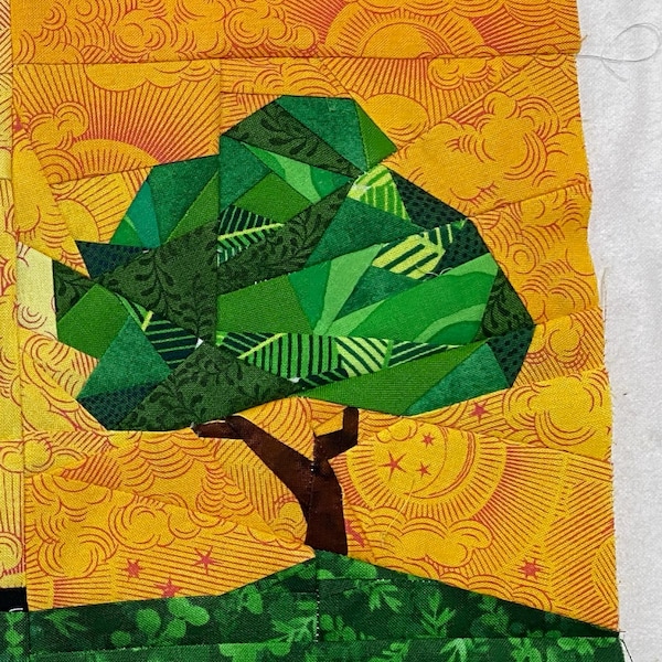 Little Forest Foundation Paper Piecing Pattern - Etsy