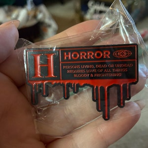 Halloween Horror Enamel Pin Slasher Movie - Etsy