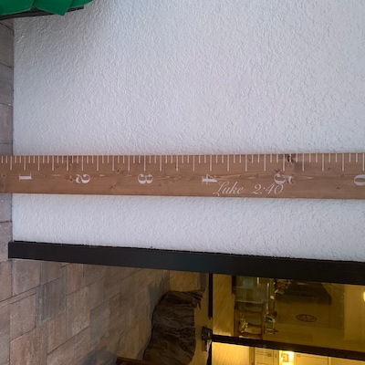 Height Stick Ruler Wood Height Chart for Kids Growth Chart Ruler - Etsy
