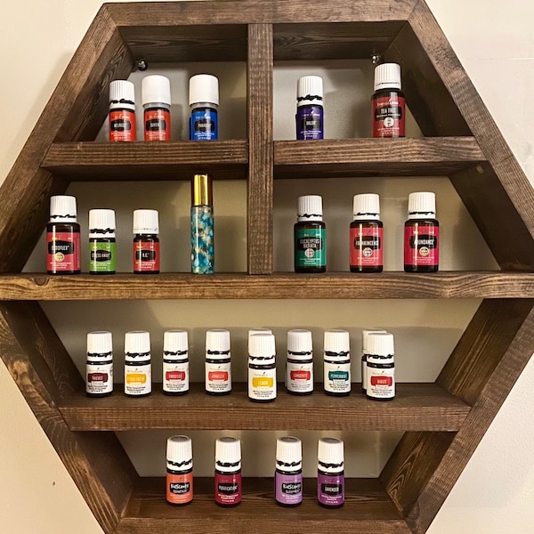 Essential Oil Storage, Essential Oil Shelf, Shot Glass Display Case ...