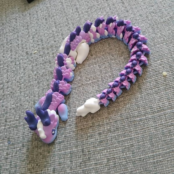 3D Printed Articulated Bunny Fidget Toy | Flexi | Easter Gift for Kids ...