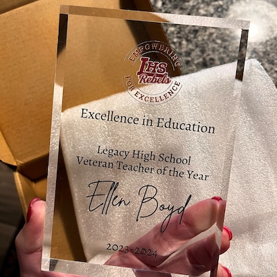 Puzzle Trophy, Stackable Award, Education Trophy, Math Gift, Graduation ...