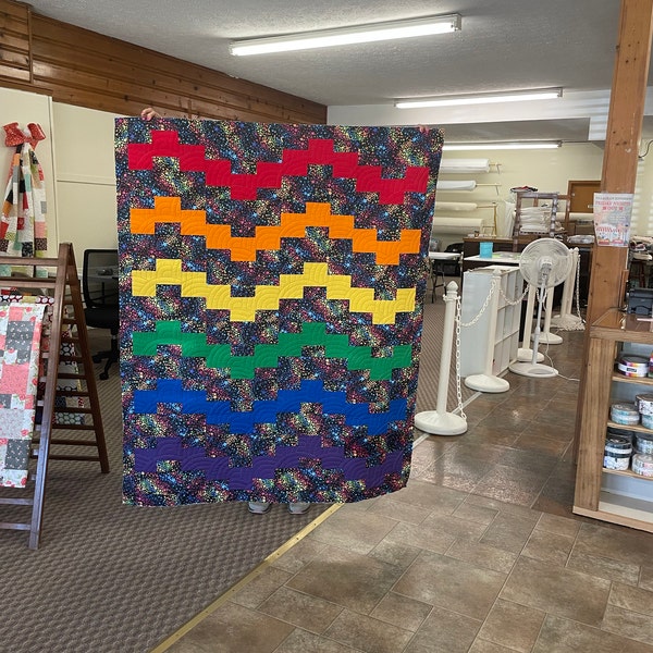 Spin! Quilt Pattern, Pdf Downloadable Quilt Instructions - Etsy