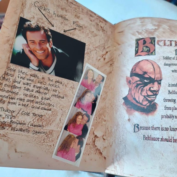 The Book of Shadows Charmed Brain Drain BOS - Etsy