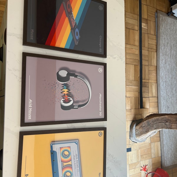 METEOROLOGY POP ART Science Poster Cirrus Clouds | 1960s Retro Pop Wall ...