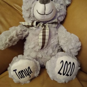 Personalized Teddy Bears-stuffed Bear-my First Teddy Bear-birthday Gift ...