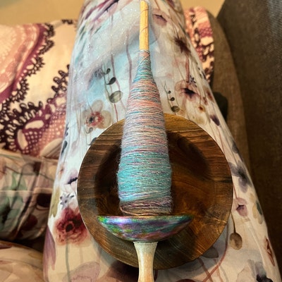 Support Spindle Stand Supported Spinning Drop Spindle - Etsy