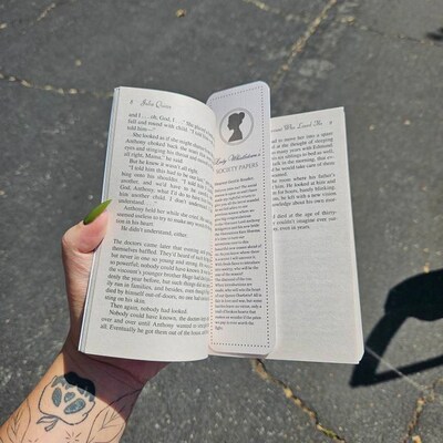 Magnolia Parks Bookmark How's the Weather Parks Bookish Bookmarks Pink ...