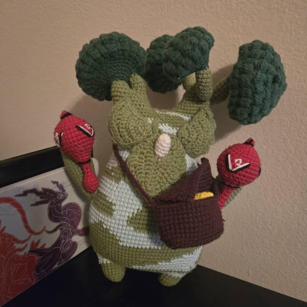 Crochet Hestu Plush: Legend of Zelda Amigurumi Doll, Maraca Shaker Gift ...