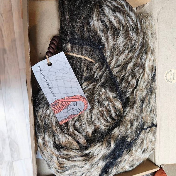 Curly Dreads Soft Wavy Black Dreads Synthetic Dreadlocks 60 DE Full Set ...