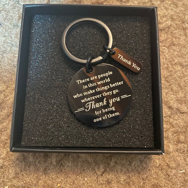 There Are People in This World...keychain, Employee Appreciation Gift ...