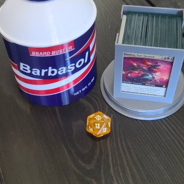 MTG EDH Commander Deck Box W/ Toploader Slot for Stanley Tool Box ...