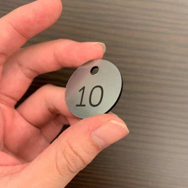 Custom Plastic Tokens Printed With Your Full Color Design - Add Your ...