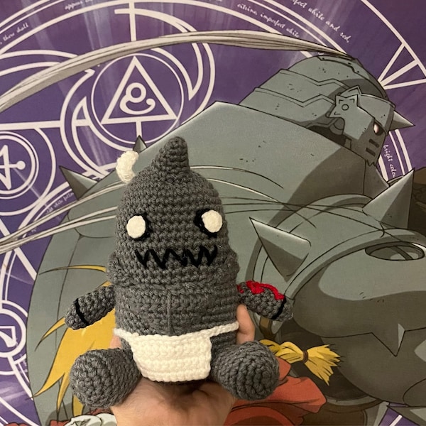 Alphonse Elric (fullmetal Alchemist) Crochet Pattern (ENGLISH), PDF ...