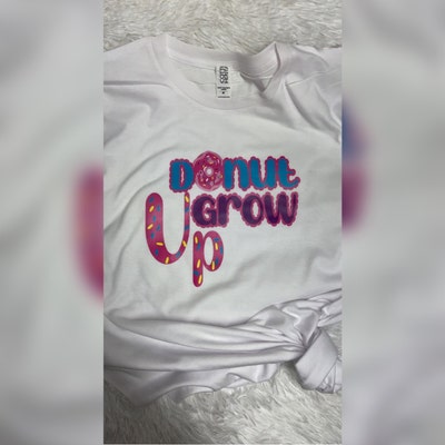 Donut Grow up SVG Cut File, Jpeg and Png - Etsy
