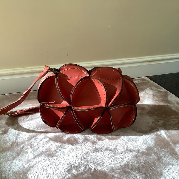 PDF and DXF Pattern Tophandle Shoulder Bag Template DIY Leather Bag ...