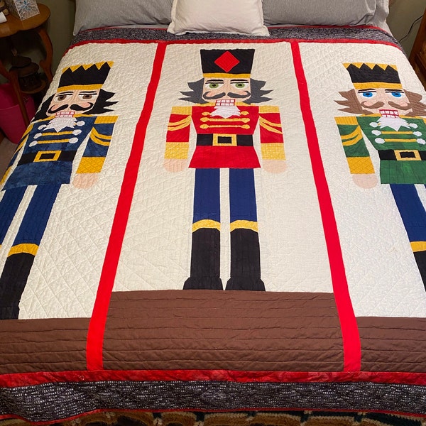 Nutcracker Foundation Paper Piecing Pattern Fpp Quilt Block Pdf