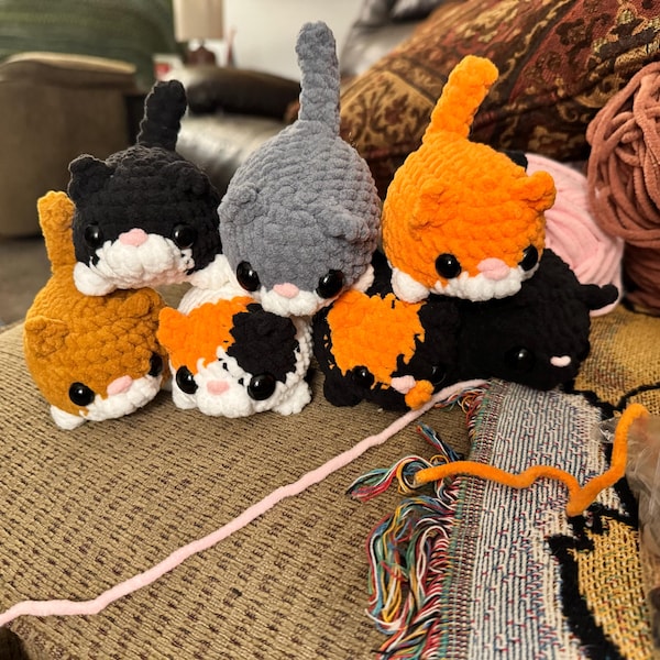 Bundle 6 in 1: Lazy Cats Pattern, No Sew Patterns - Etsy